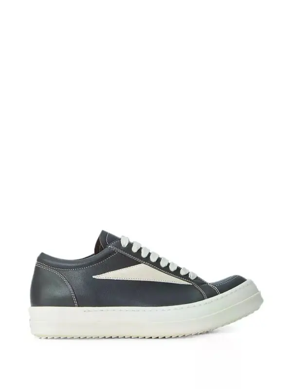 Rick Owens Panelled Low-top Sneakers - Grey