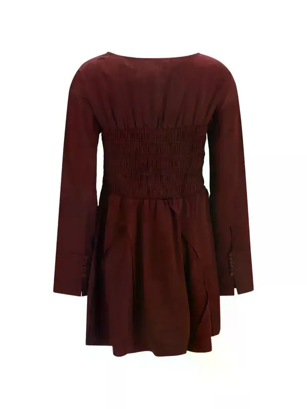 GANNI Long-sleeve Mini Dress