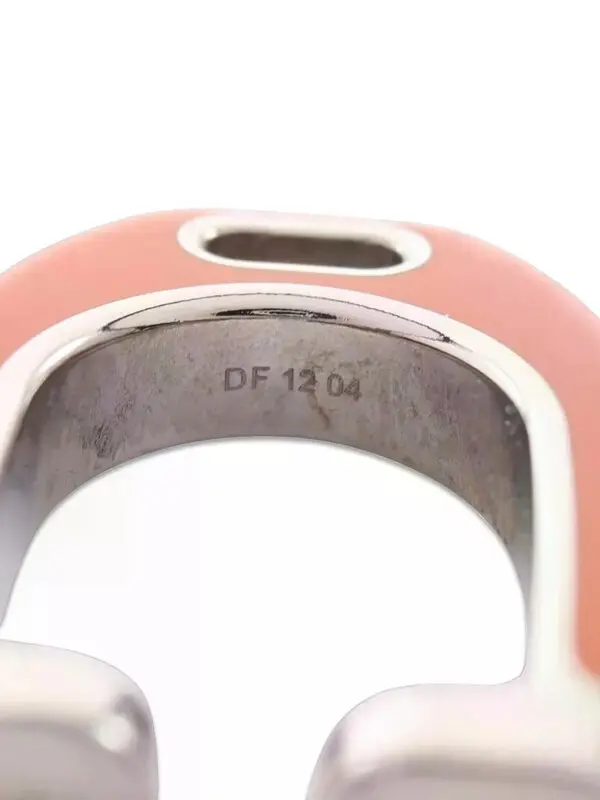 Hermès Stirrup Ear Cuff With Enamel Detail