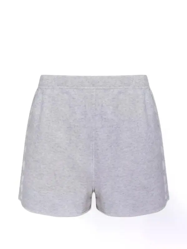 American Vintage Atubay Print-detail Pocket Shorts - Grey