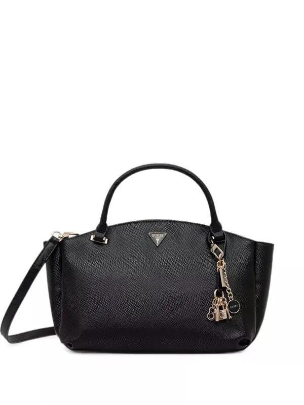 Guess Textured Tote Bag With Charm Detail