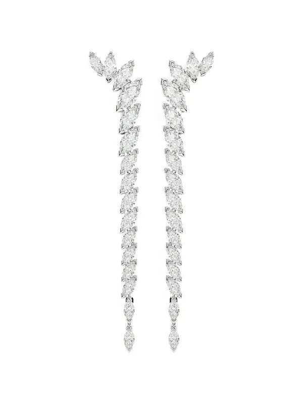 SWAROVSKI Crystal-embellished Earrings - Silver