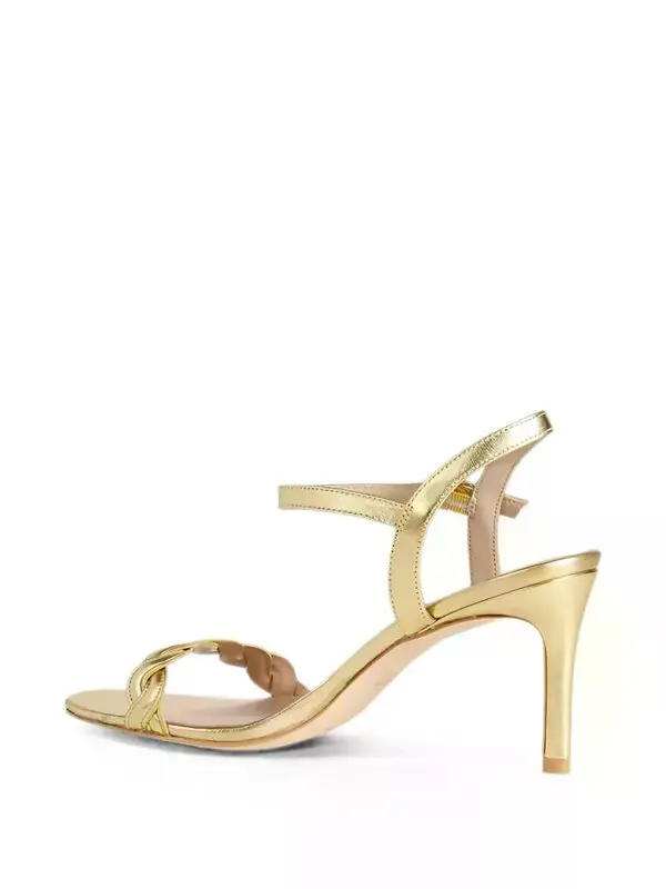 STUART WEITZMAN Dancer Twistie Leather Sandals