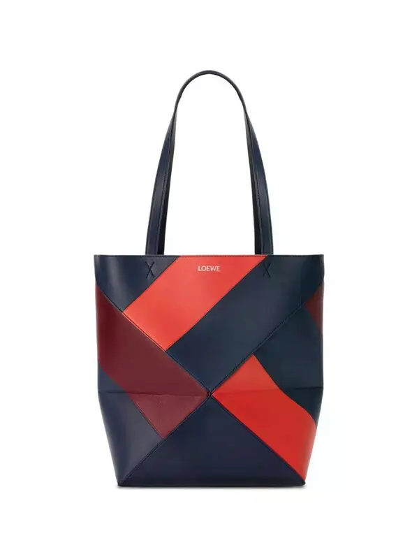 Loewe Medium Puzzle Shoulder Bag - Blue