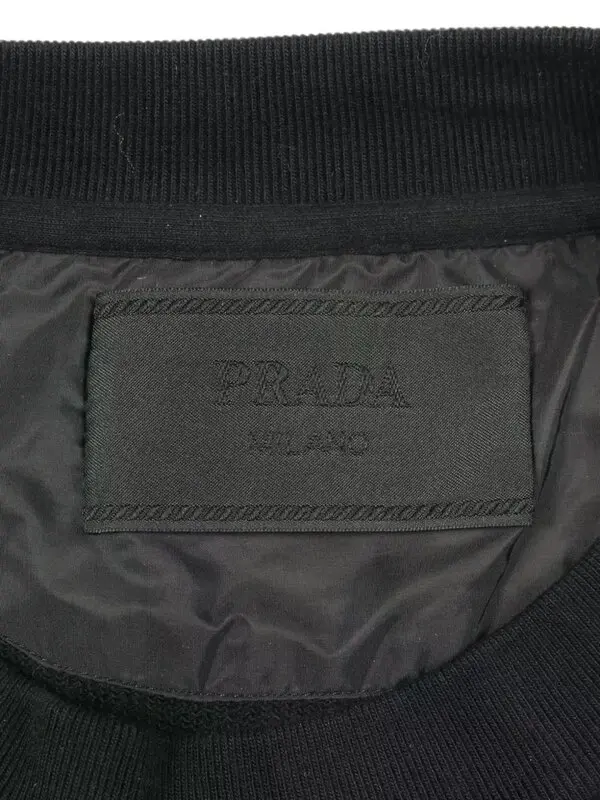 Prada 2010s Triangle-logo Sweatshirt