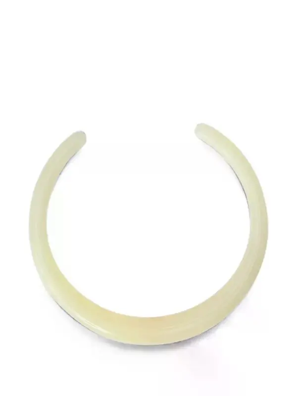 TOTEME Polished Open-cuff Necklace - Neutrals