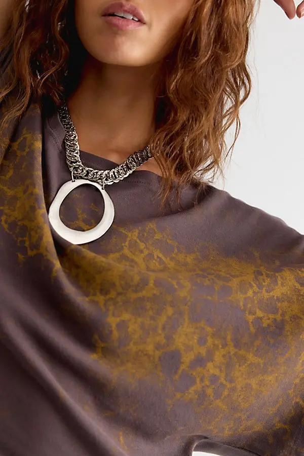 Free People In My Element Printed Tee At