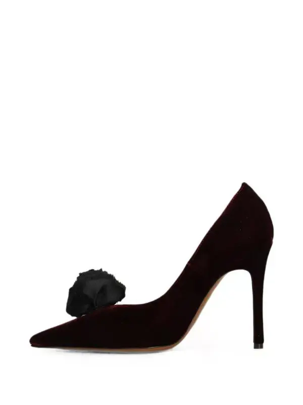 Roberto Festa Floral Appliqué Pumps