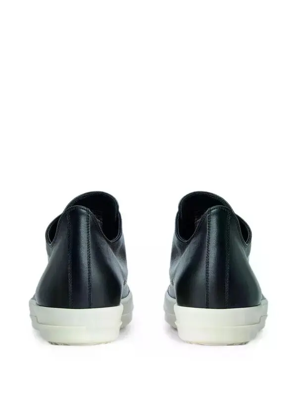 Rick Owens Lace-up Low-top Sneakers - Black