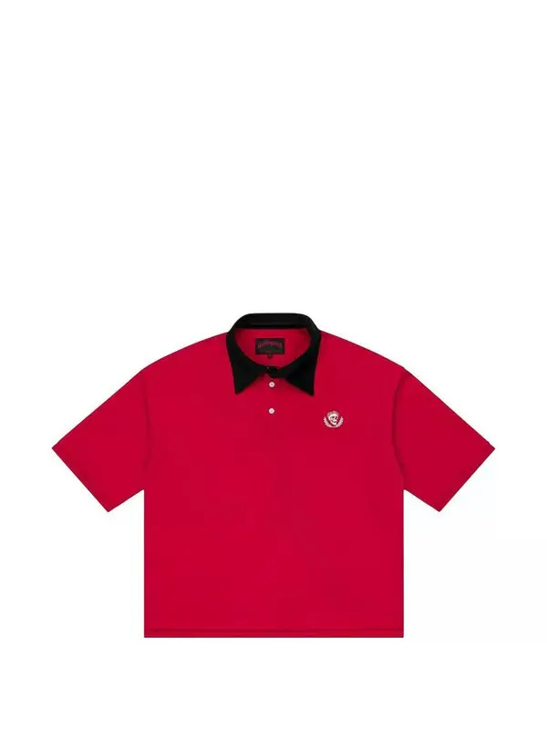 GODSPEED Logo-embroidered Polo Shirt - Red
