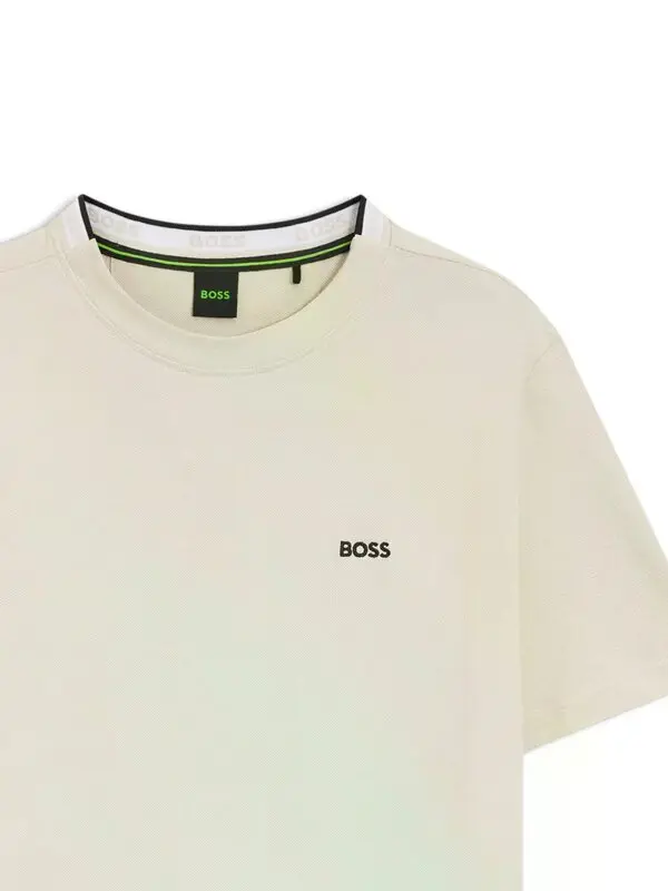 BOSS Logo-detail Crew-neck T-shirt