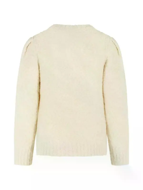 Isabel Marant Étoile Emma Puff-sleeve Sweater - Neutrals