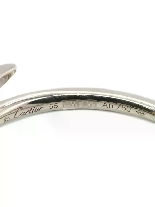 Cartier 18k White Gold Juste Un Clou Ring