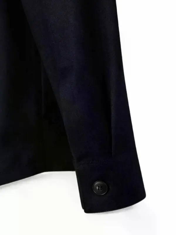 Canali Wool Chest-pocket Shirt Jacket