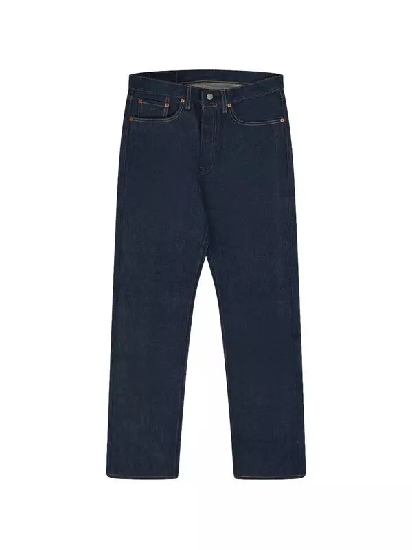 DENIM TEARS 501 Embroidered Jeans - Blue