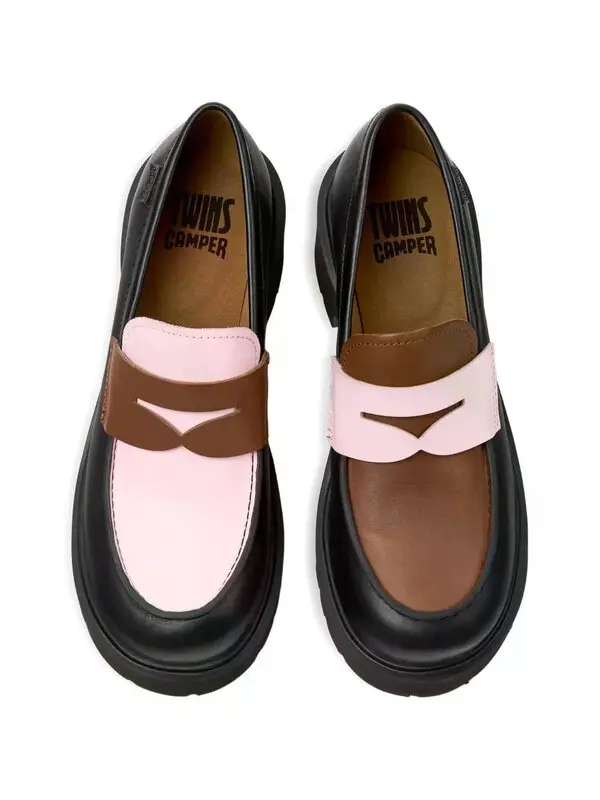 Camper Milah Twins Leather Loafers