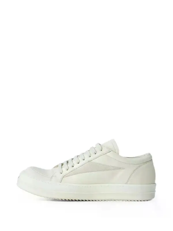 Rick Owens Lace-up Leather Sneakers - Neutrals