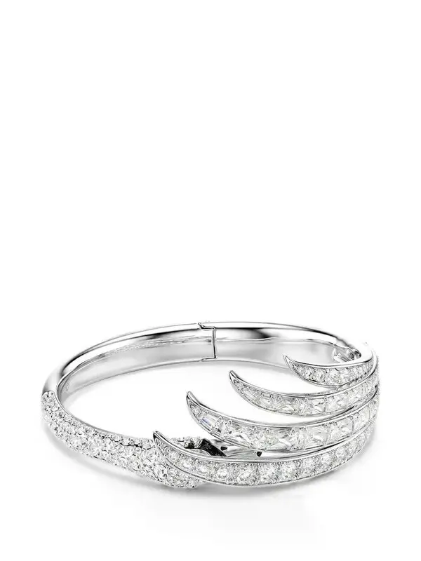 SWAROVSKI Swan Crystal-embellished Bracelets - Silver