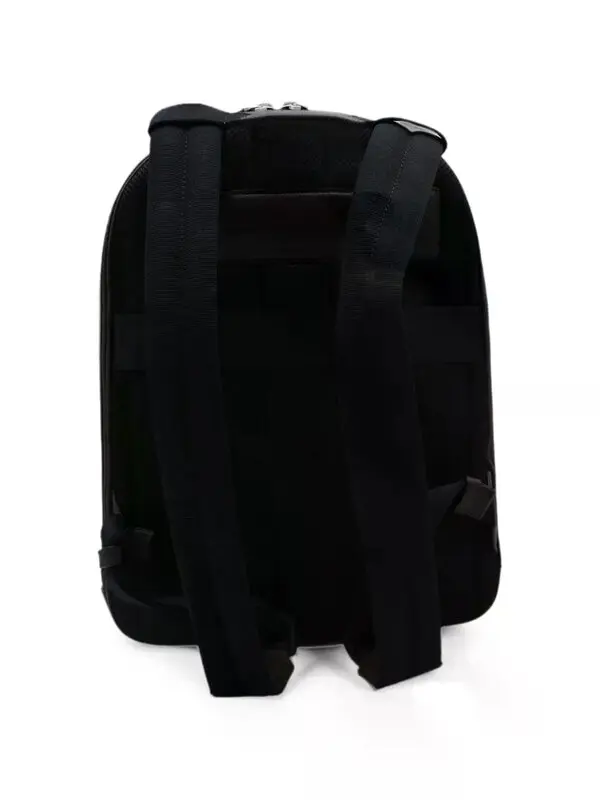 Montblanc Medium Cross-grain Leather Zip-pocket Backpack