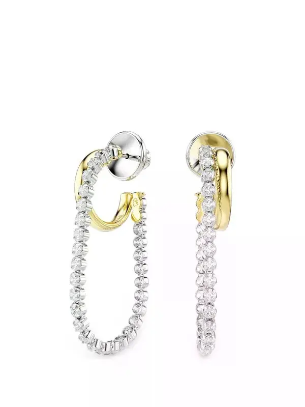 SWAROVSKI Crystal-embellished Hoop Earrings