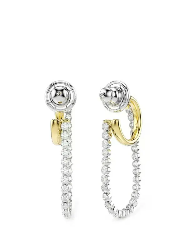 SWAROVSKI Crystal-embellished Hoop Earrings