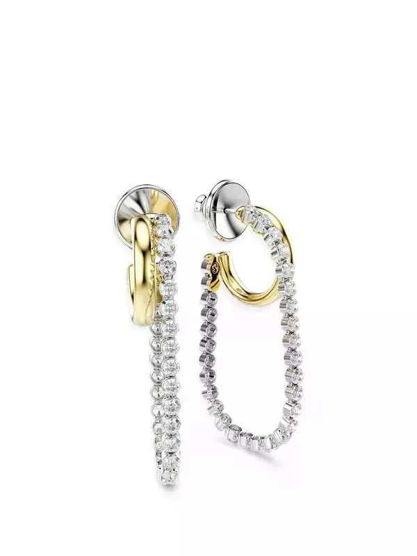 SWAROVSKI Crystal-embellished Hoop Earrings