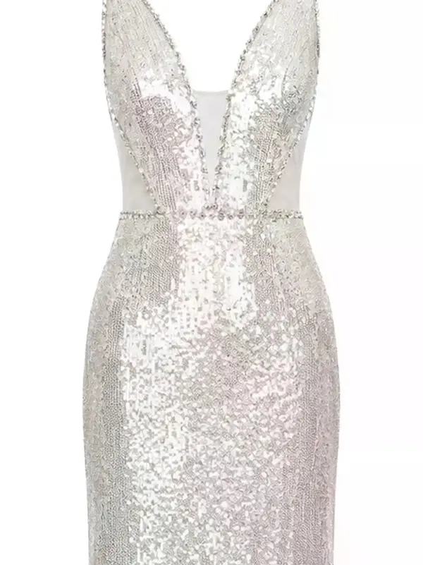 Jenny Packham Amara Maxi Dress With Sequin Embellishment