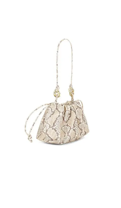 LOEFFLER RANDALL Kiri Embossed Snake Leather Bag