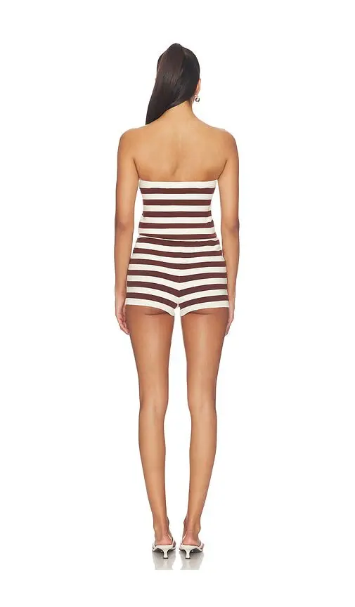 LOVERS AND FRIENDS Pamelah Stripe Romper