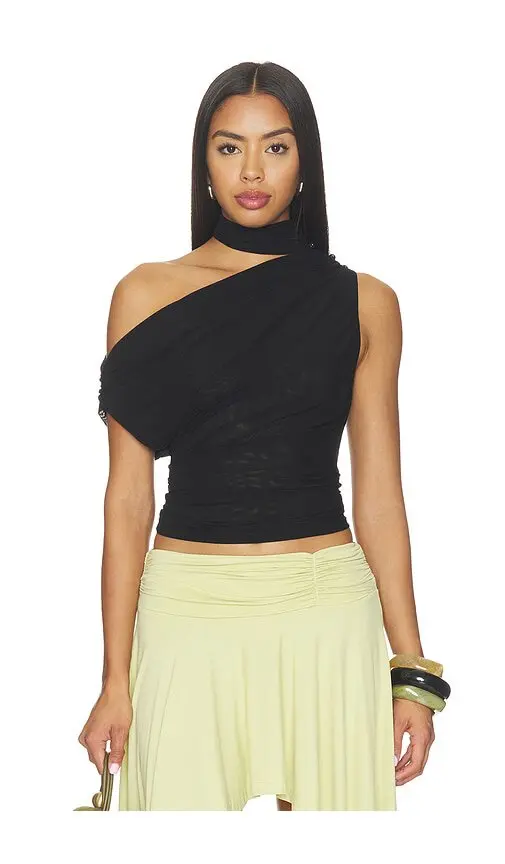 Majorelle Isolde Top In . Also - Black