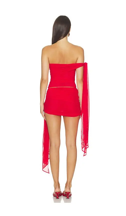 Majorelle Rowena Mesh Top