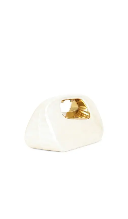 Cult Gaia Amara Clutch - Ivory