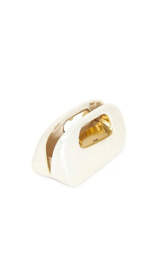 Cult Gaia Amara Clutch - Ivory