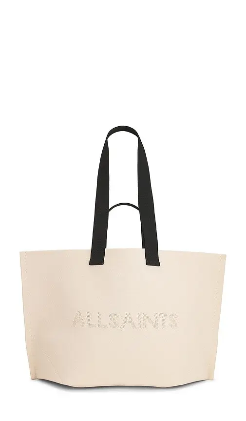 ALLSAINTS Lutece Knit Tote - Beige