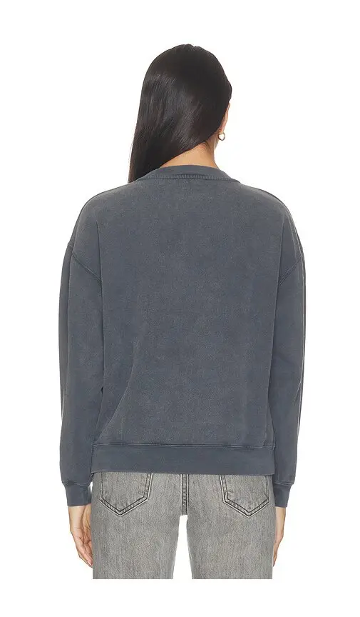 ANINE BING Spencer Leopard Sweatshirt