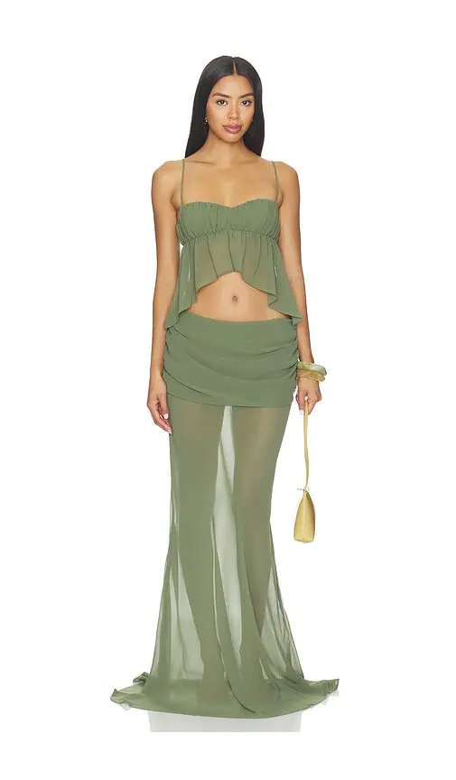 BANANHOT Adelina Top In . Also - Olive