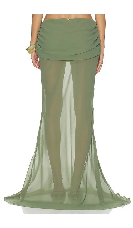 BANANHOT Adelina Maxi Skirt - Olive