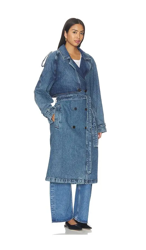 ANINE BING Rickie Maxi Trench