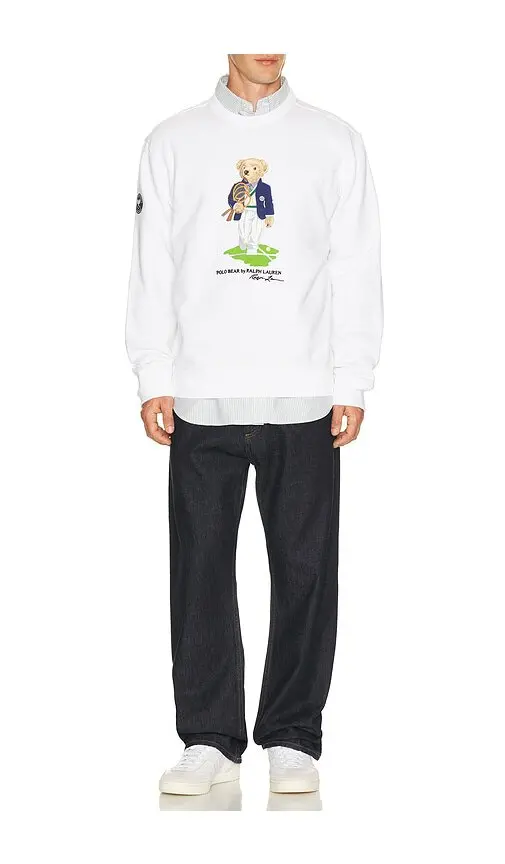 Polo Ralph Lauren Wimbledon Bear Crewneck Sweatshirt