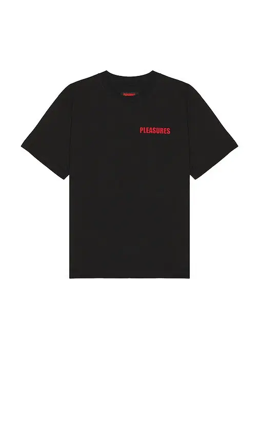 PLEASURES Impact Heavyweight Tee In . Also