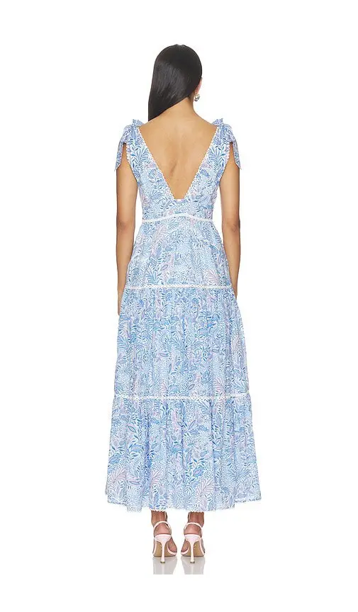 Poupette St Barth Perla Long Dress In . Also