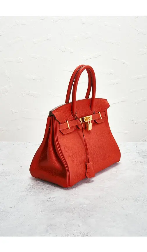 FWRD RENEW Hermes Togo Birkin 30 Handbag