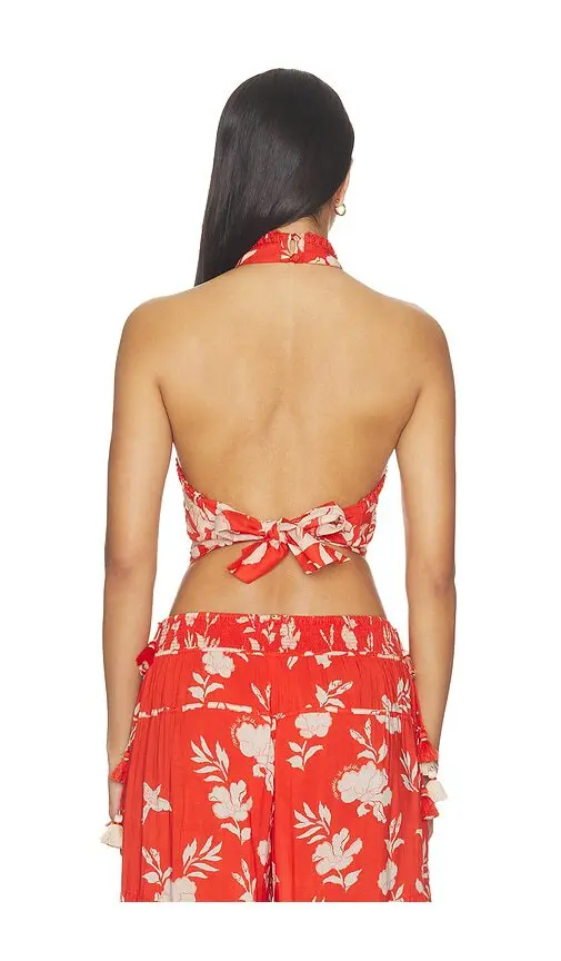 Poupette St Barth Suma Top In . Also - Orange