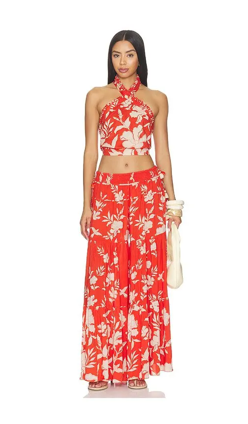 Poupette St Barth Suma Top In . Also - Orange