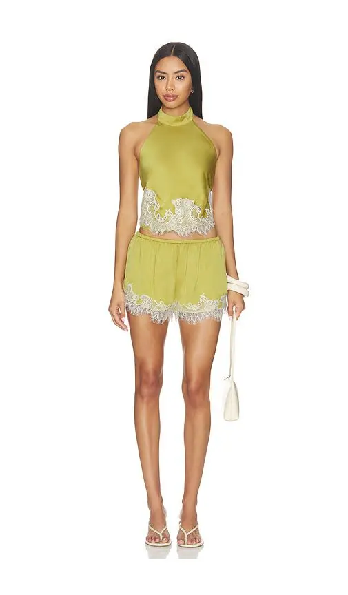 Rococo Sand Halterneck Top In . Also