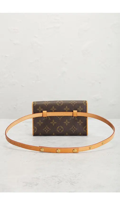 FWRD RENEW Louis Vuitton Monogram Florentine Pochette Belt Bag