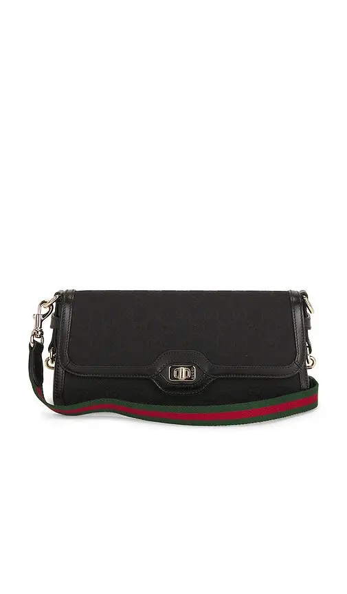 FWRD RENEW Gucci Luce Shoulder Bag - Black