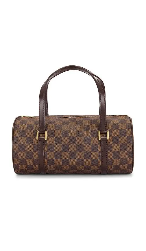 FWRD RENEW Louis Vuitton Damier Ebene Papillon 26 Handbag - Brown