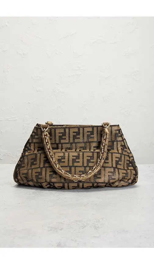FWRD RENEW Fendi Zucca Mia Tote Bag