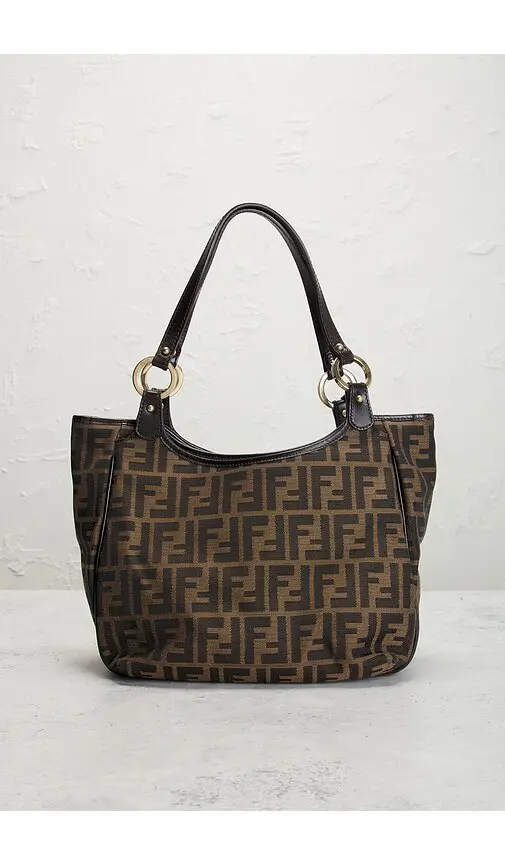 FWRD RENEW Fendi Zucca Chef Tote Bag